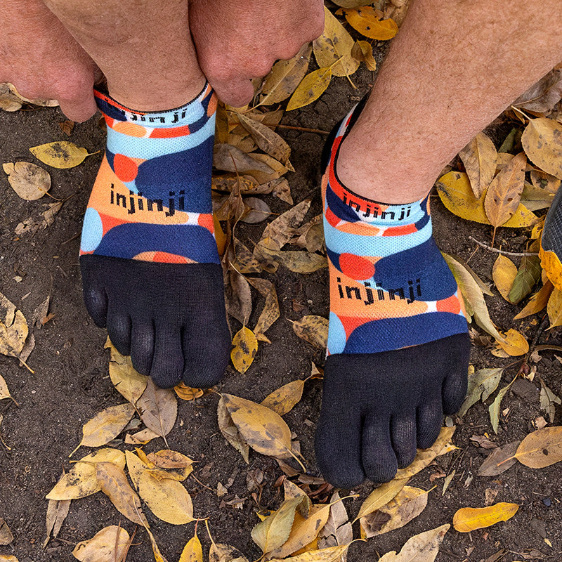 injinji五指袜男士三对礼盒装：👟专业运动跑步必备，让你的每一步都自在舒适！ -运动袜-淘宝好物网