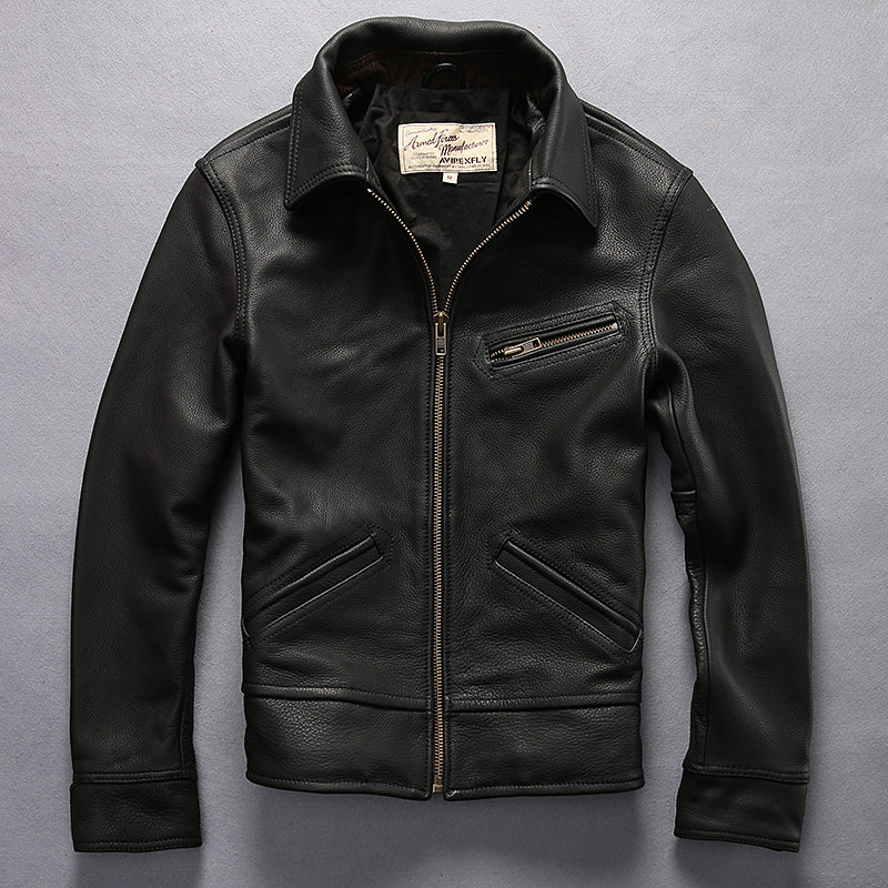 Купить Одежда из кожи avfly кожаные кожаные куртки для мужчин Бекхэм ...