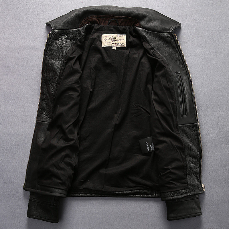 Купить Одежда из кожи avfly кожаные кожаные куртки для мужчин Бекхэм ...