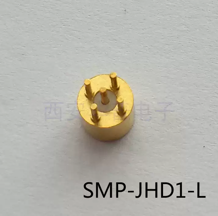 现货SMP-JHD1-L射频连接器2.5mm间距SMP高频公座PCB板SMP射频接头