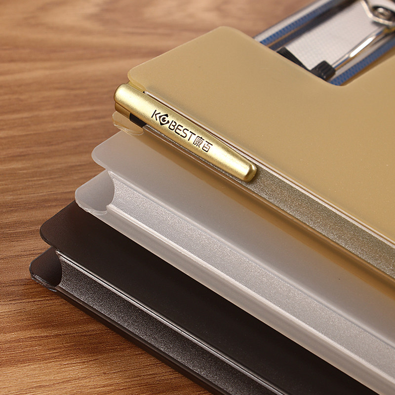 [USD 14.88] Kang Bai office folder student test folder folder pad board ...