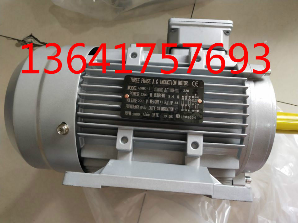 THREE PHASE A.C INDUCTION MOTOR電機GS90L-2 GS90L-4 GS90L-8