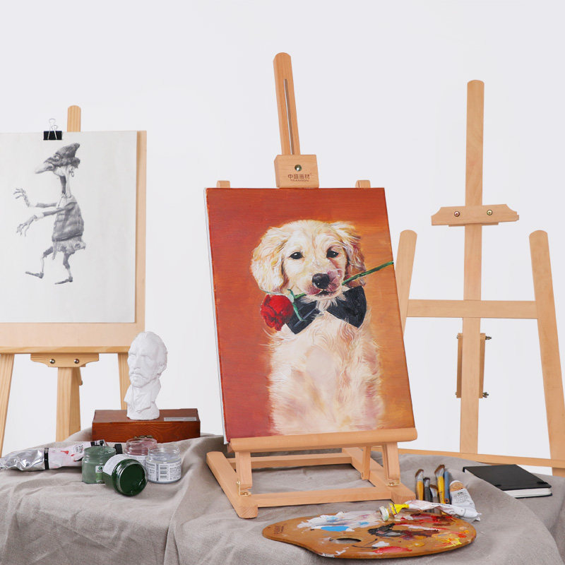 [USD 15.66] Tabletop Small Painting Rack Sketch Oil Painting Sketch ...