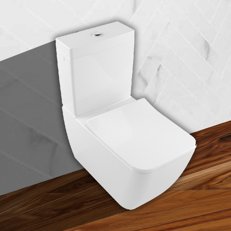 Only treasure toilet straight-through split 4612R101 bathroom toilet ...
