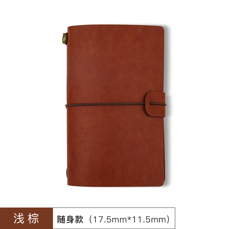 Buy TN Standard travel hand Ledger book vintage loose-leaf notebook ...