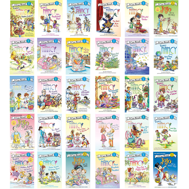 漂亮的南希30本点读版Fancy Nancy 英文I can read 汪培珽一阶段-阿里巴巴