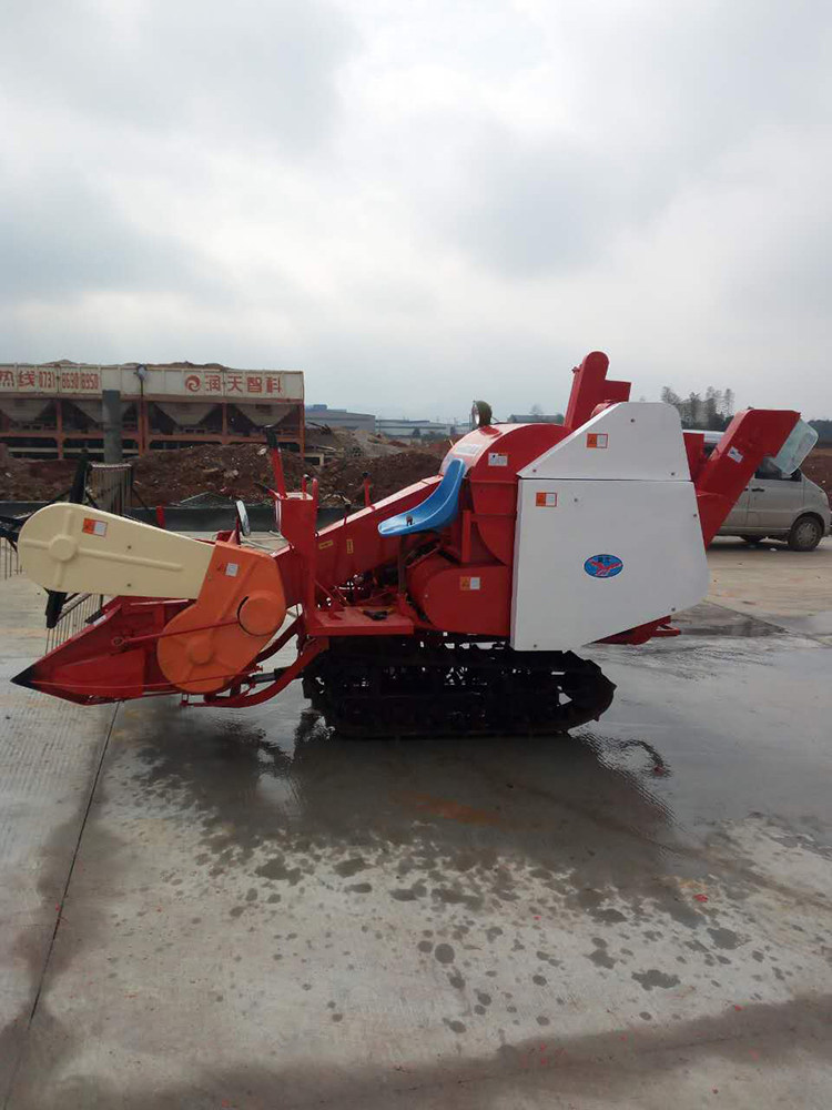 [USD 17608.84] Agricultural rice harvester Rice thresher Small wheat ...