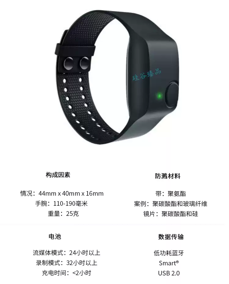 全新Empatica E4智能腕带 实时生理数据流和可视化 检测采集手环-Taobao