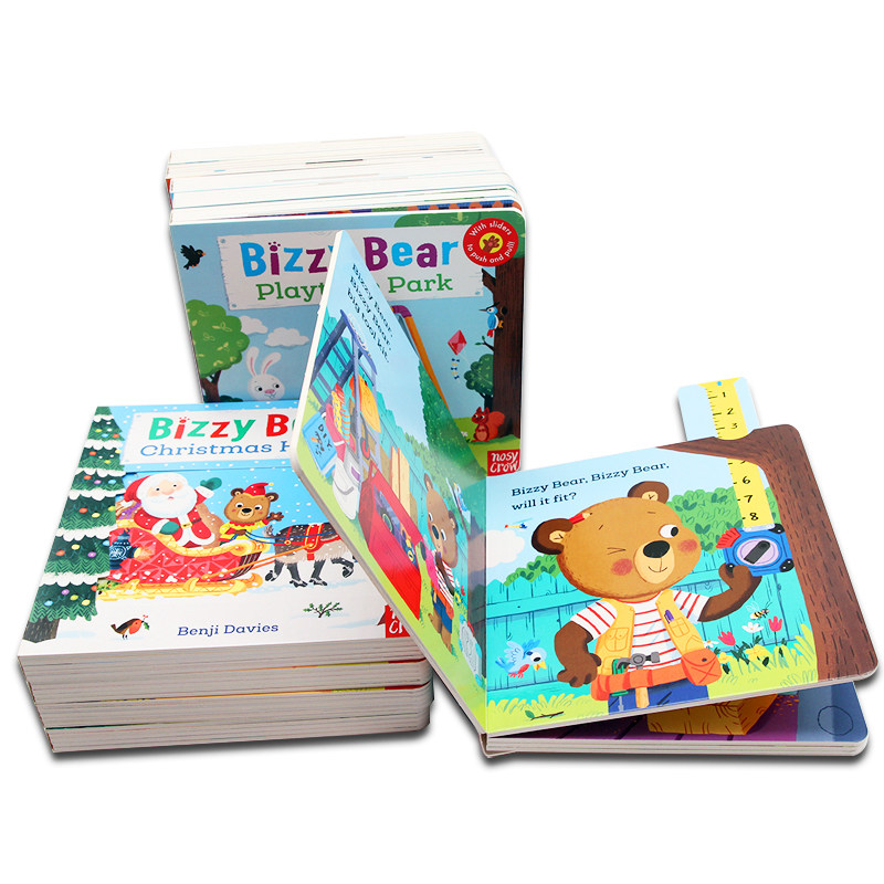 小熊很忙 Bizzy Bear 10册套装，如何激发宝宝英语学习兴趣？-儿童读物原版书-淘宝好物网