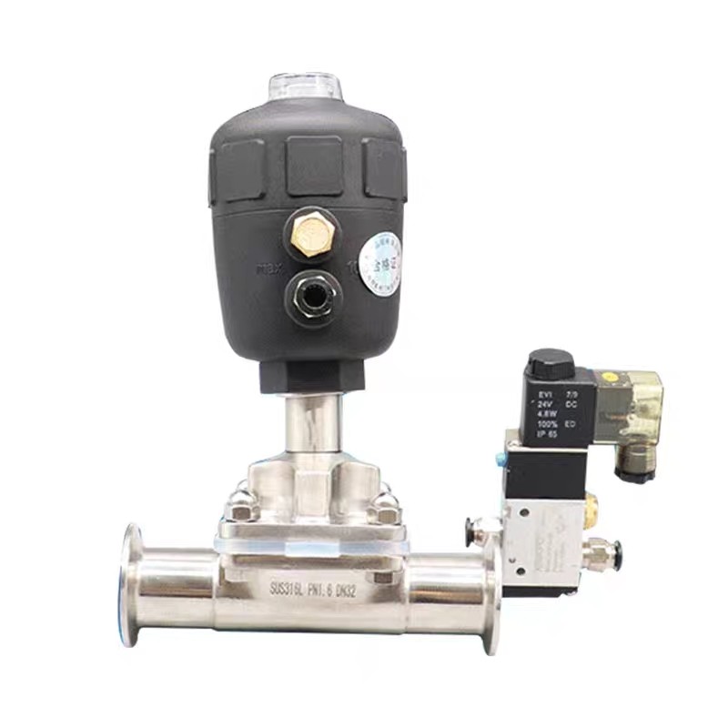 [USD 11.29] 316L pneumatic plastic head fast-packing valve hoop welding ...