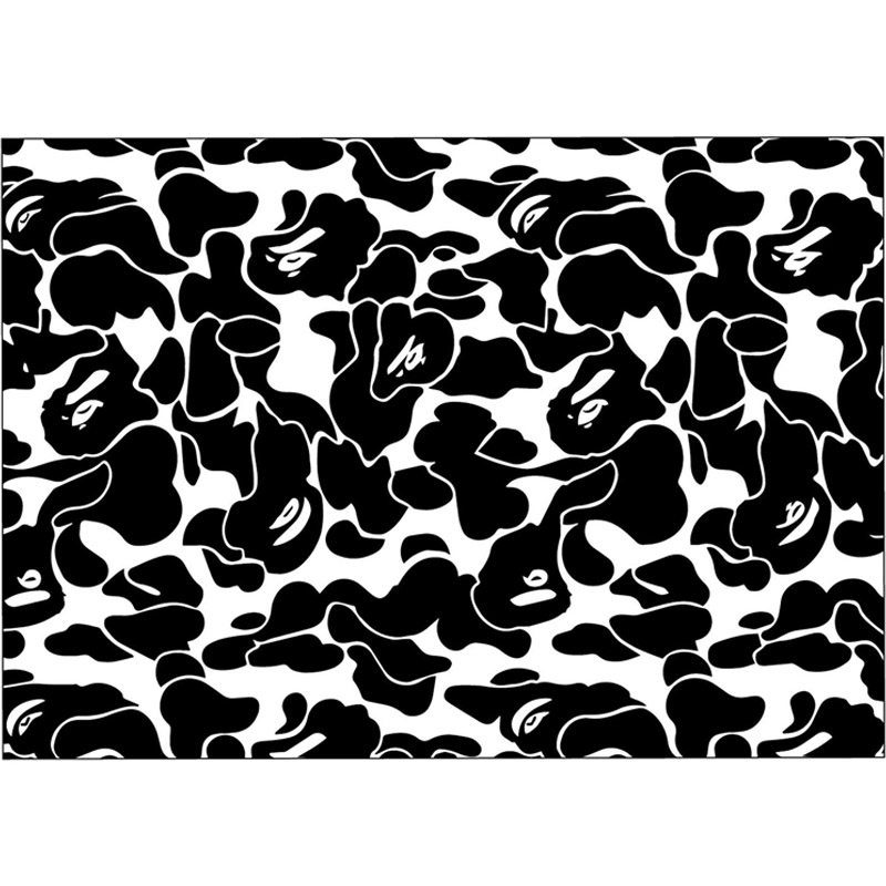 BAPE CAMO camouflage ape pattern spray color stencil