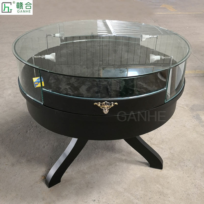 [USD 437.05] Ganhe new display case round display case Jewelry counter ...