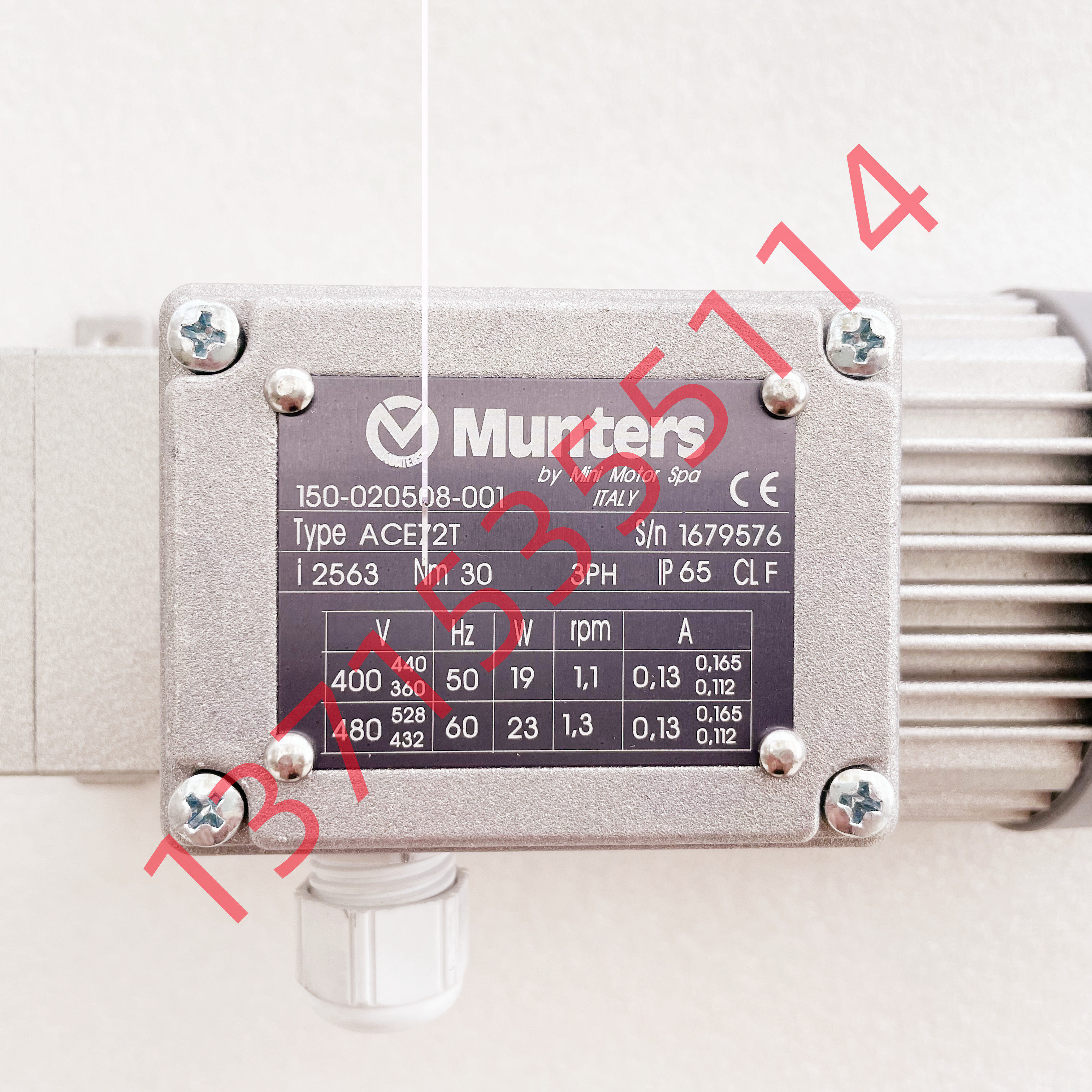 ACE72T ACE66T PAE260M2T 蒙特MUNTERS除湿机电机马达MC440P3T