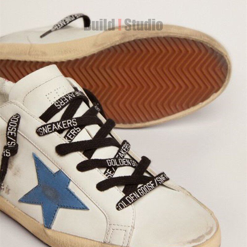 Custom Superstar vintage dirty shoes women's interior height casual old ...