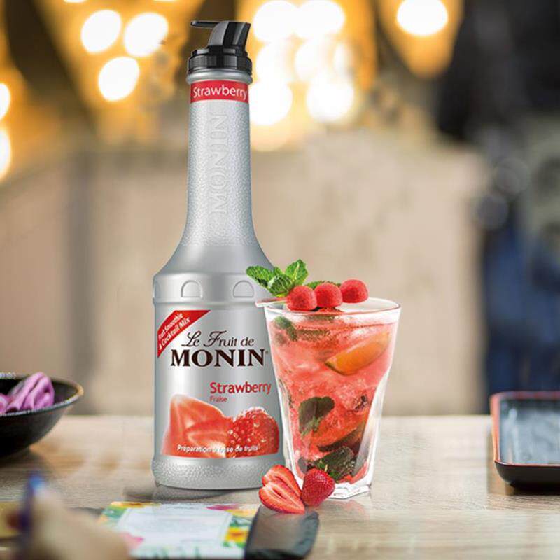 [USD 35.16] monin strawberry marinated strawberry flavoured mashed ...