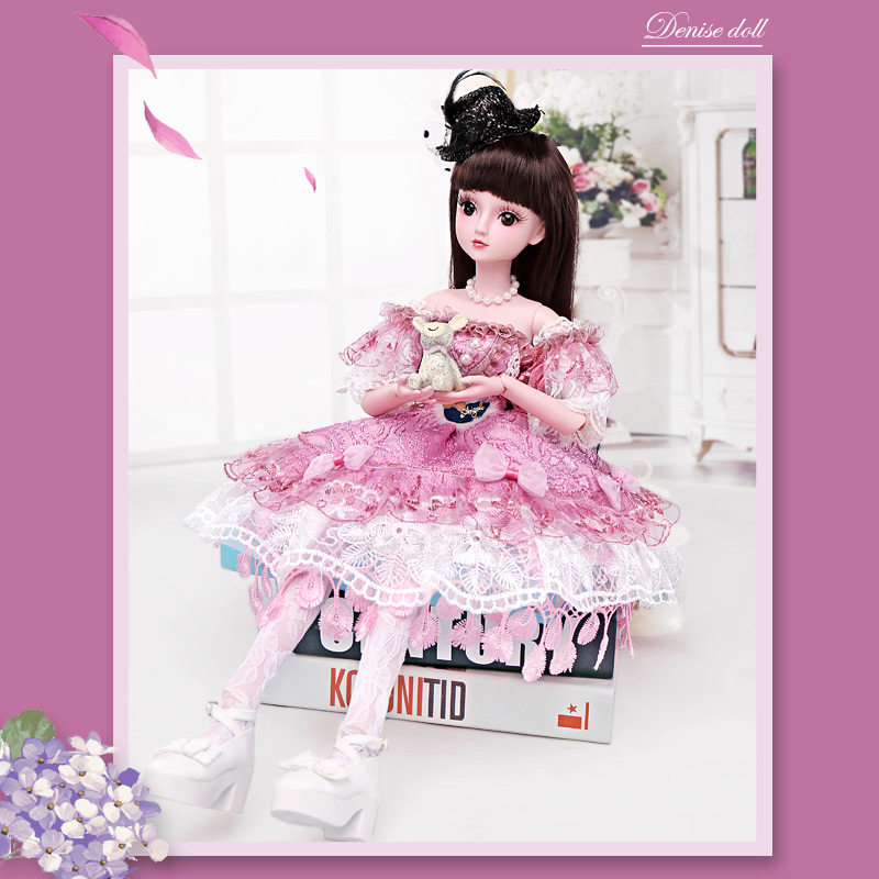 [USD 151.25] Demi Doll Dressup Joint Doll BJD 60cm 3-point girl toy ...