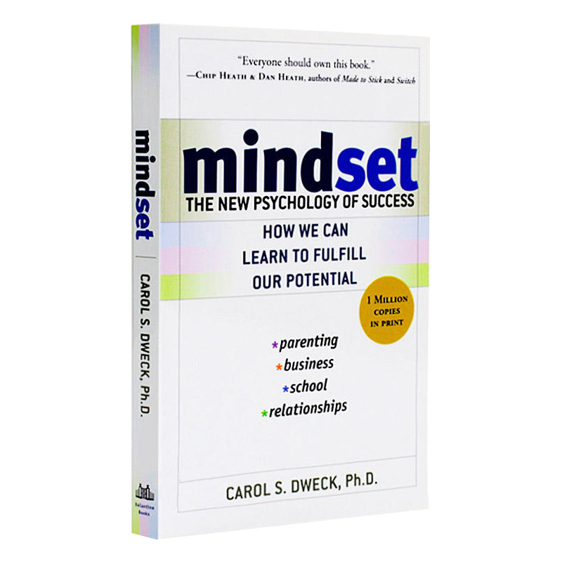 Mindset: The New Psychology of Success，全新视角解锁成长潜能-经济管理类原版书-淘宝好物网