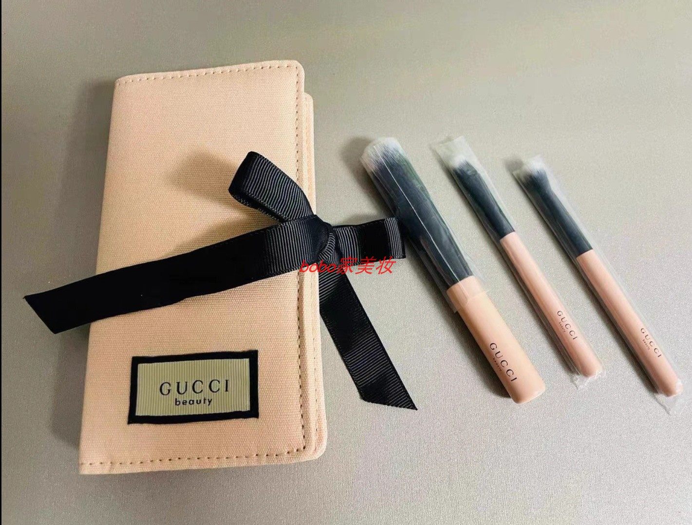 Counter genuine goods Gucci Gucci Gucci Makeup Brush Three-Piece Set ...