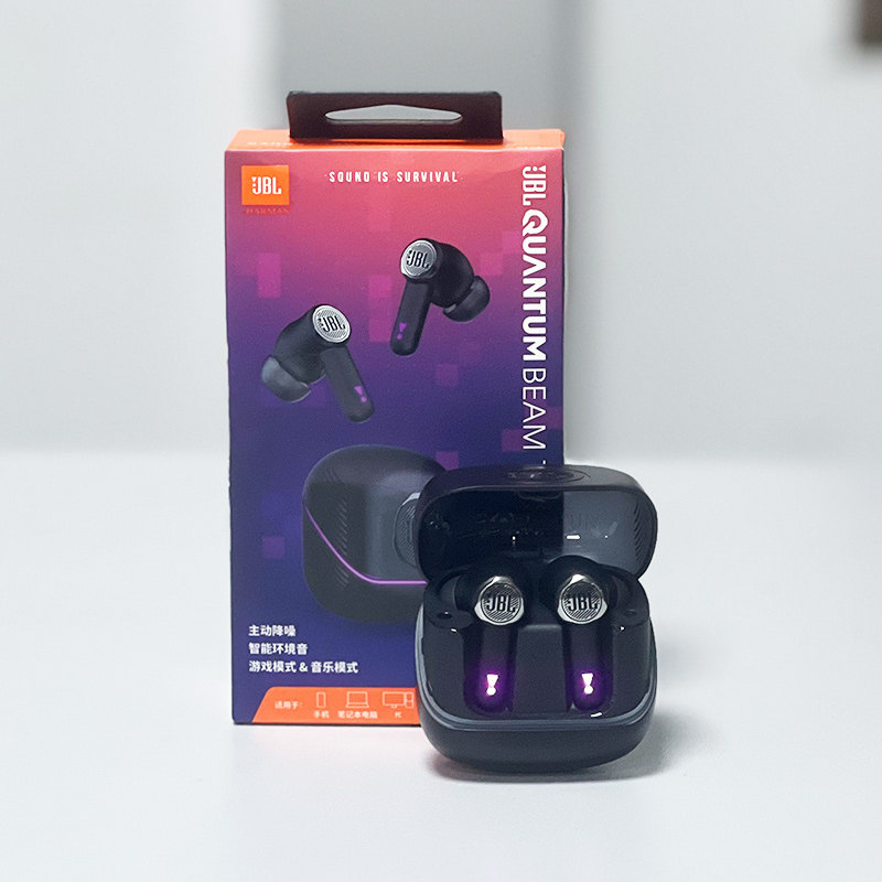 JBL QUANTUM BEAM：游戏战场上的降噪神器，Q beam带你沉浸式听声辨位！-无线运动耳机-淘宝好物网
