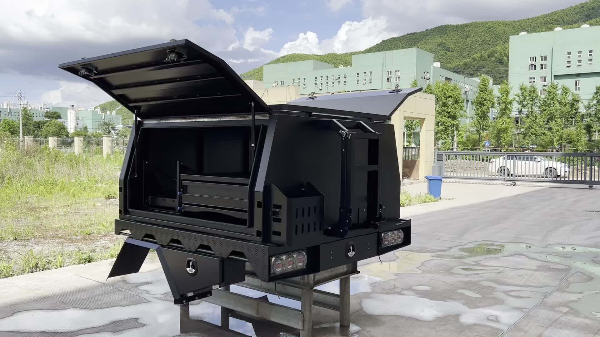 4x4wd Canopy Aluminum Truck Ute Canopy For Hilux Ford Ranger Customized ...