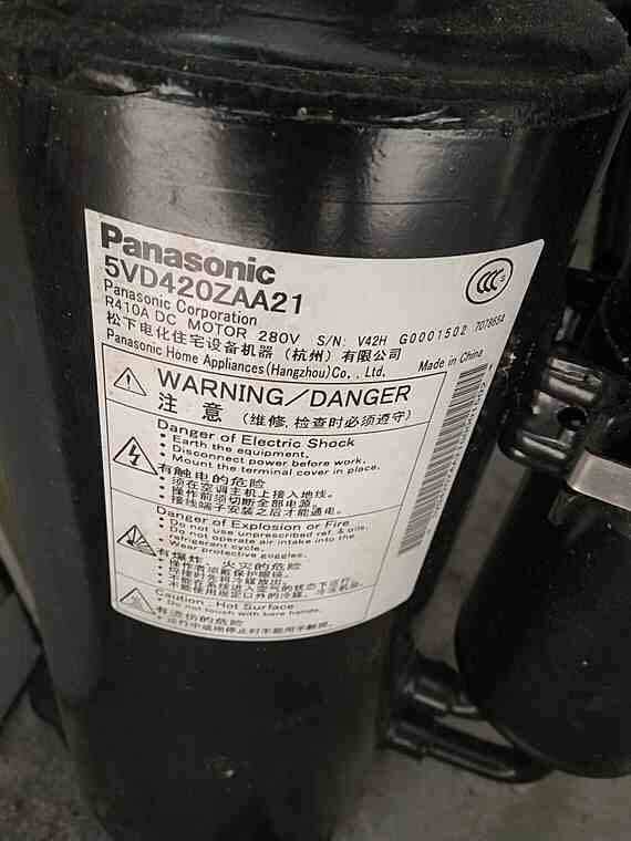5VD420ZBA21 5VD420ZAA21 Original Panasonic DC Inverter Air Conditioning ...