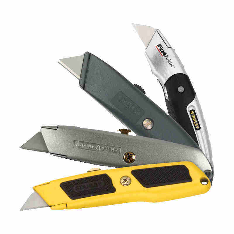 Stanley Utility Knife Heavy Duty Stainless Steel Tool Holder ...