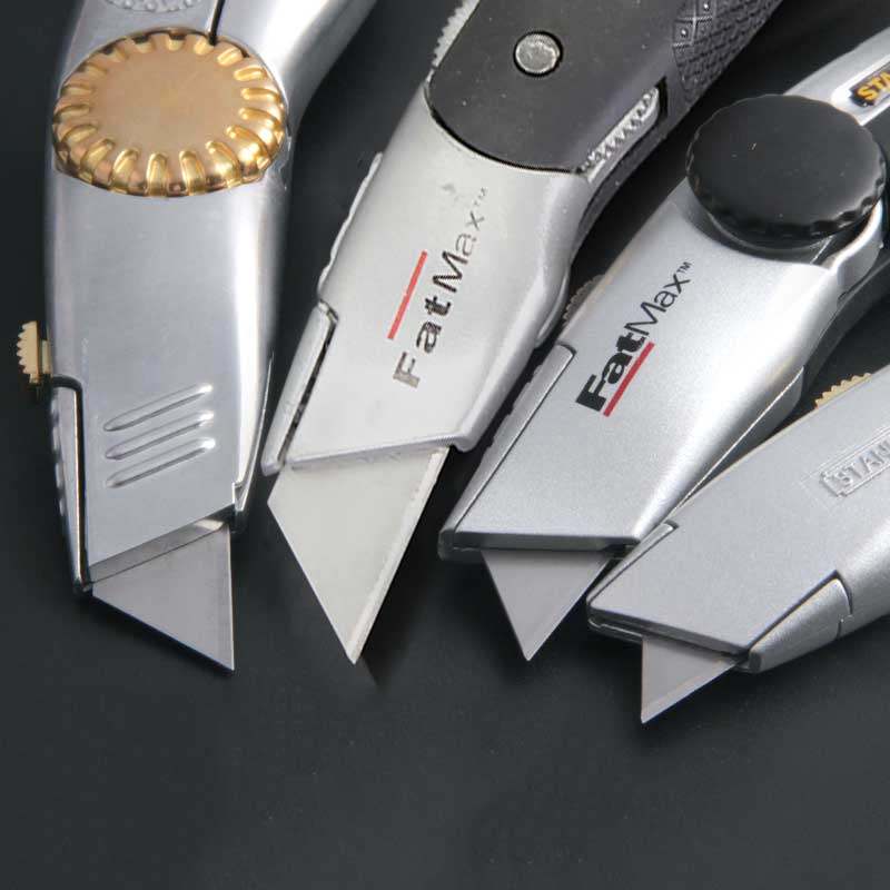 Stanley Utility Knife Heavy Duty Stainless Steel Tool Holder ...