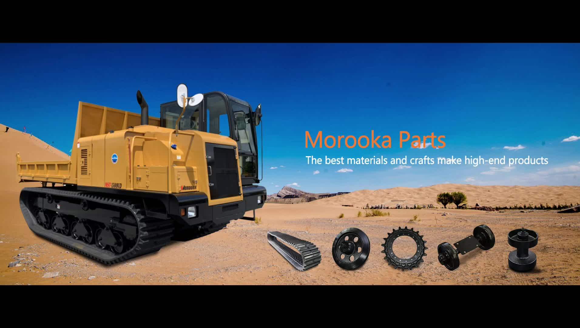 Morooka Crawler Tracked Dumper Rubber Undercarriage Part Mst2200 ...