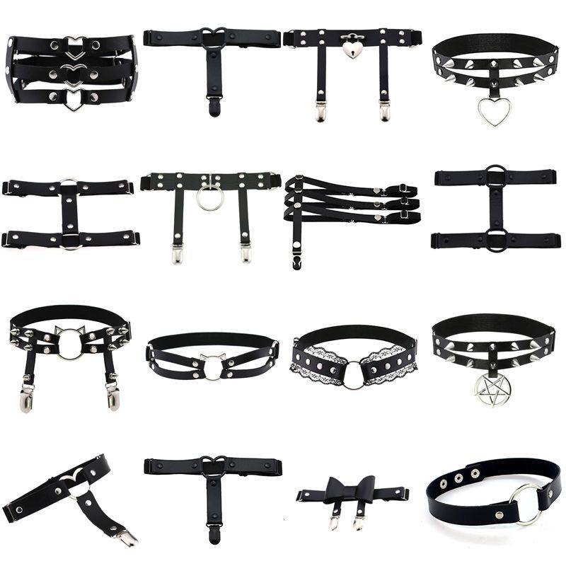 Personalized punk garters, interpret unique charm 💄