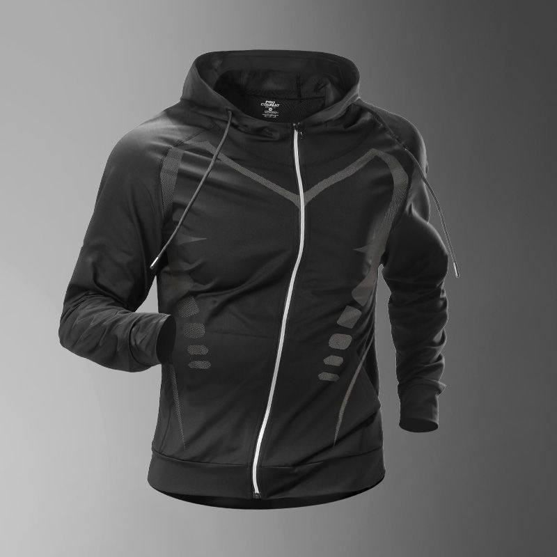 Men's sports outwear windproof and breathable windbreaker, quick-drying ...