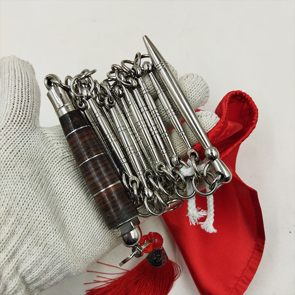 🔥 【free shipping】stainless steel nine-section whip – perfect for ...