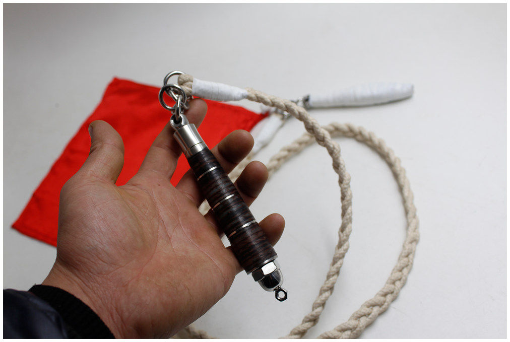 [USD 27.50] Initial Martial Arts 9 Knots Soft Martial Arts Whip Cowhide ...