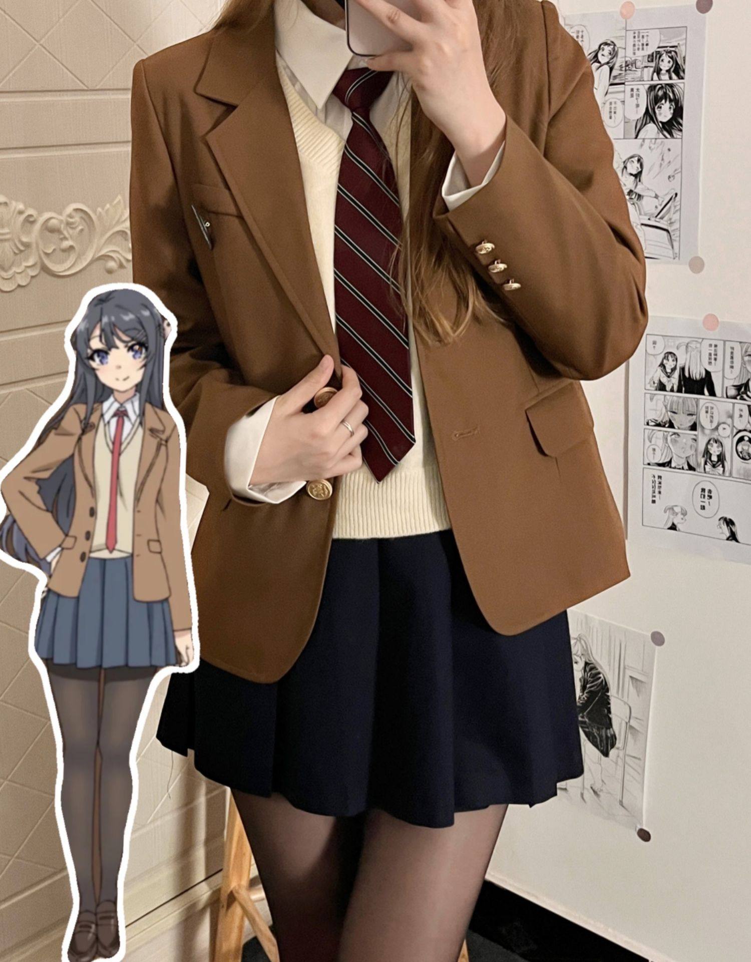 Rascal Does Not Dream of Bunny Girl Senpai Mai Sakurajima Cosplay ...