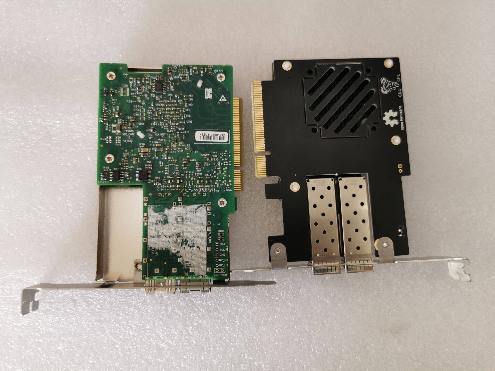 Mellanox MCX311A/CX341A Intel 單口 雙口10G萬兆SFP+ 光纖網卡