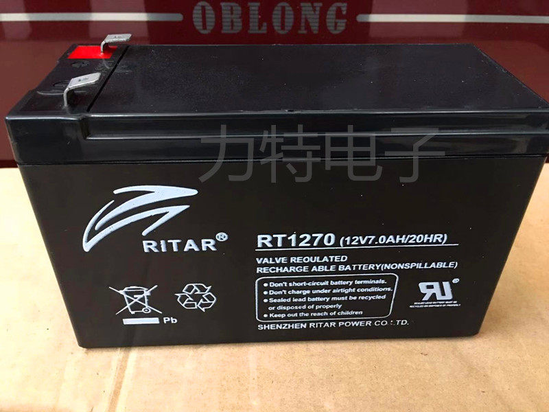 正品 RITAR瑞达 RT1270/12V7AH蓄电池 门禁 消防 UPS电源专用电池-阿里巴巴