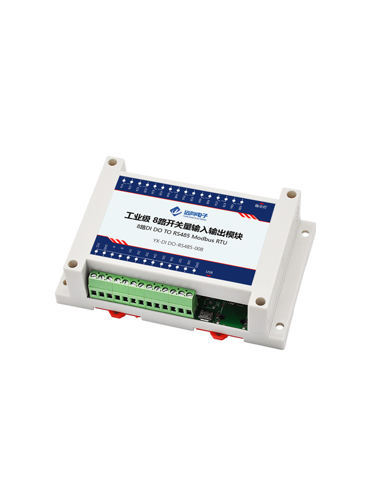 Industrial-Grade 8-Channel Digital Input Acquisition Remote Control ...