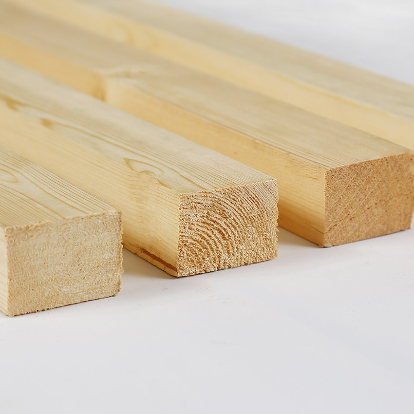 30*30mm pine wood solid wood square planed log keel beam DIY handmade ...