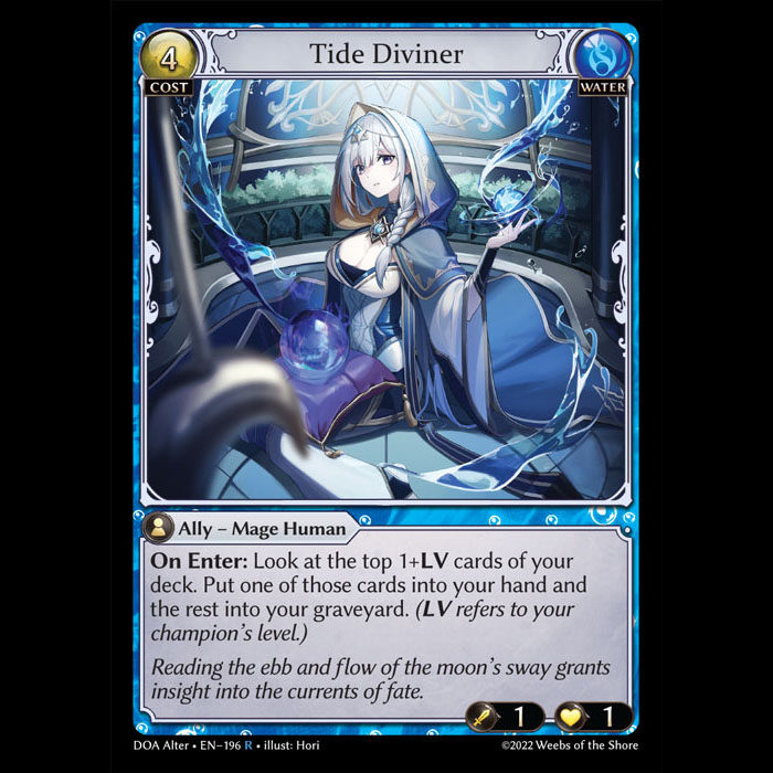 [烟花卡牌] Grand Archive DOA Tide Diviner