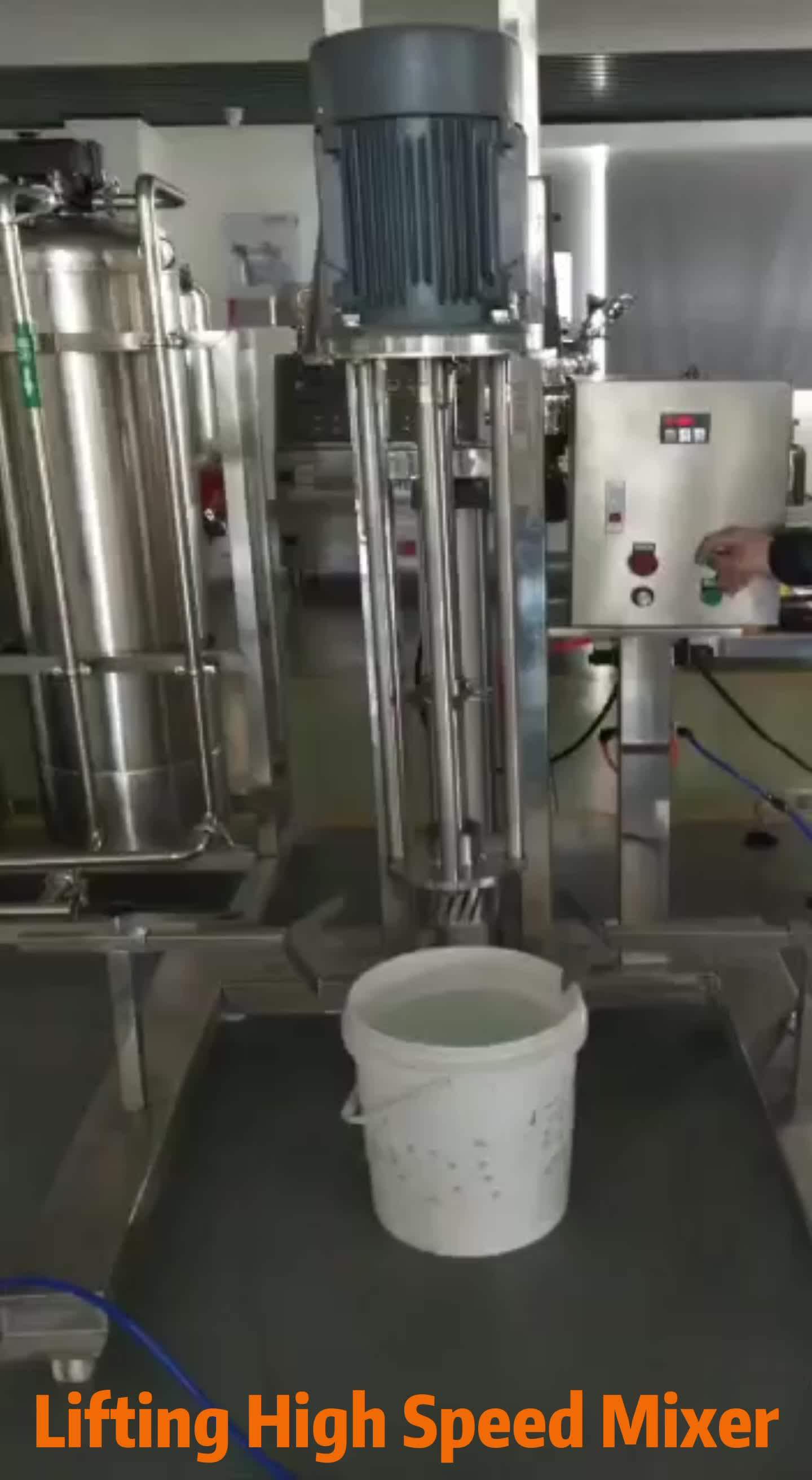 Automatic Lifting Homogenizer Mixer Pneumatic Control Homogeneous Tool ...