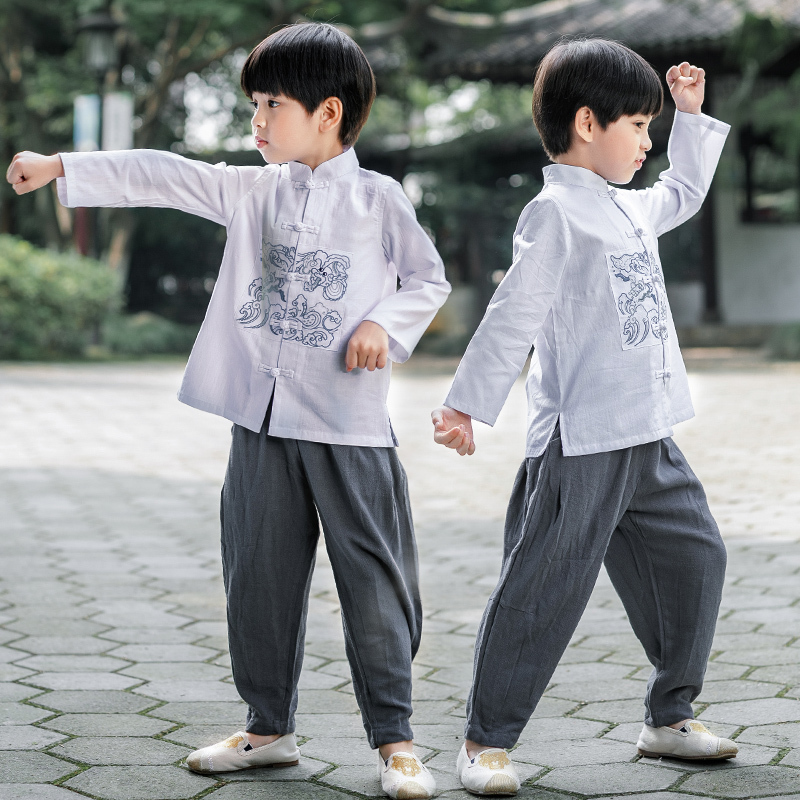 Boys Tang Suit for Kids Hanfu boysseason Chinese children costume ...