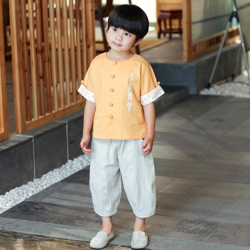 Boys Tang Suit for Kids BoysHanfu Tang suit children Chinese style ...