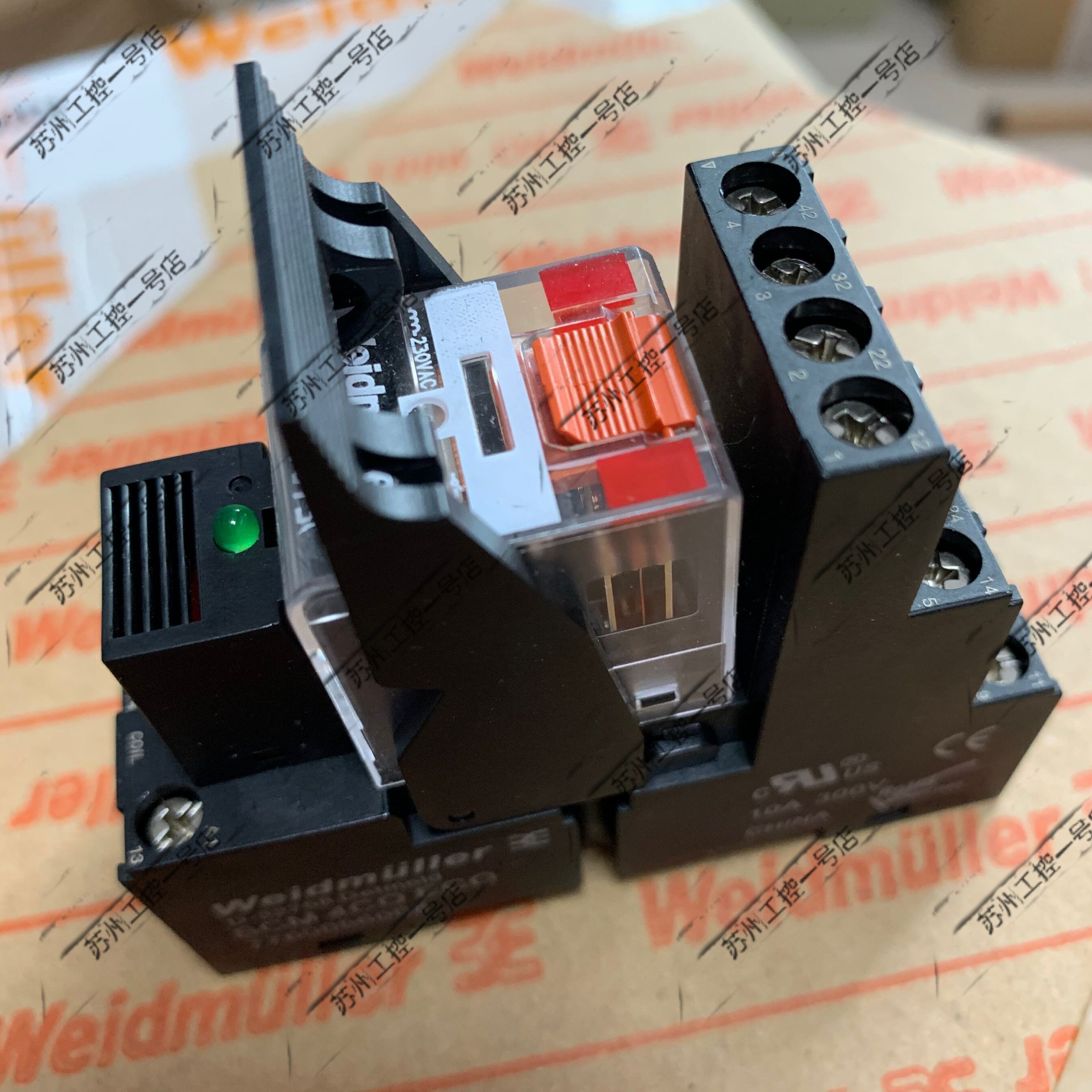 魏德米勒继电器RCM KITS 230VAC 4CO LED 7760056030 RCM570730