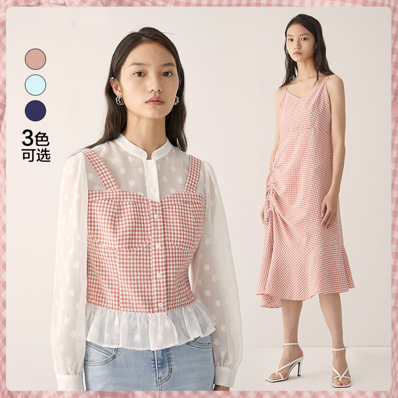 Купить Летняя рубашка, сезон 2021, в корейском стиле в интернет ...