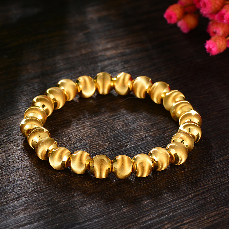 黄金猫眼转运珠，999足金橄榄珠，手链DIY必备神器 -定价路路通-淘宝百科网