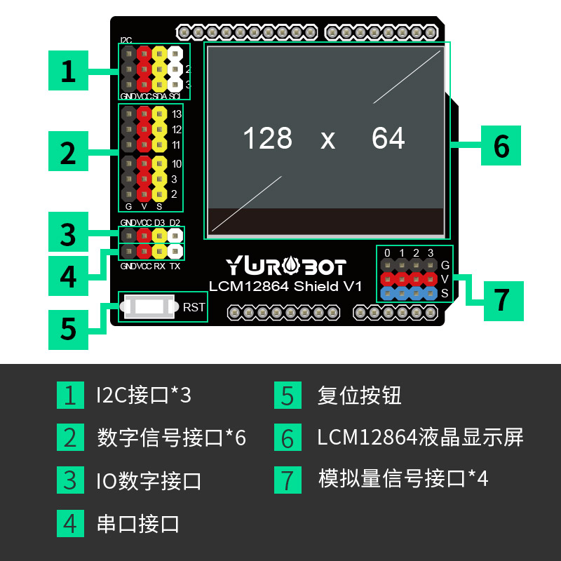 Arduino新手福音！lcm12864 Shield液晶显示模块真的好用吗？ Arduino 淘宝好物网