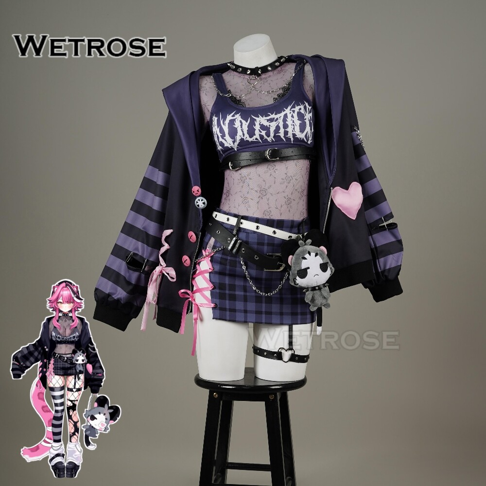 预购Hololive Raora Panthera Gothera粉豹哥特劳拉Cosplay服装，有何特别之处？-Cosplay女装cos女装 ...
