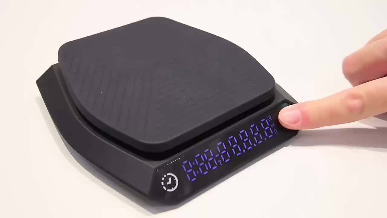 New Arrival Invisible Led Coffee Scale Screen And Hidden Touch Buttons ...
