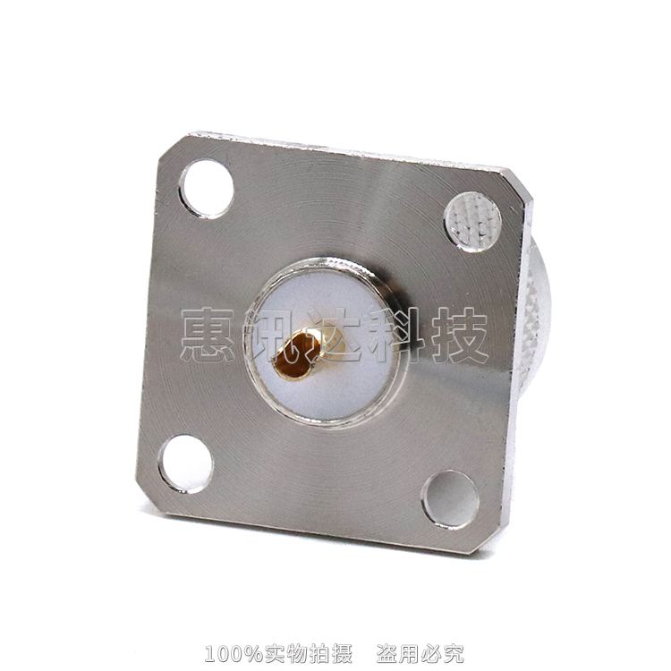 N-JF N型公头带法兰盘固定N-50JFD 射频连接器L16-JF-阿里巴巴