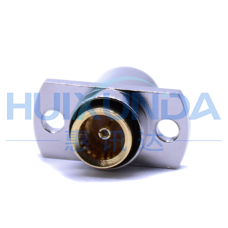 BMA-KFB2 BMA母头两孔法兰焊接086/RG405线缆BMA浮动盲插式连接器-阿里巴巴