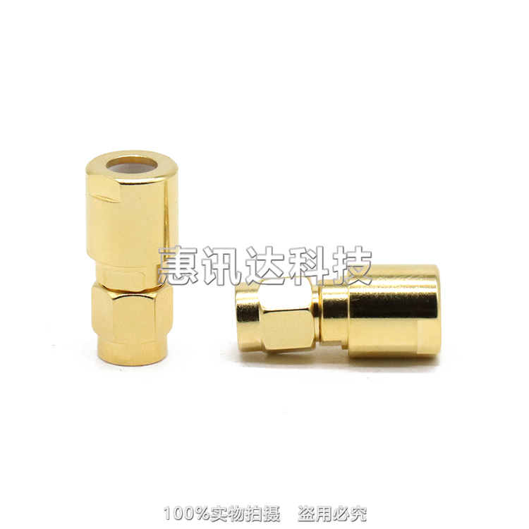 SMA-J301 SMA公头焊接SUV-50-3-5线缆 SMA测试头301 SMA连接器-阿里巴巴